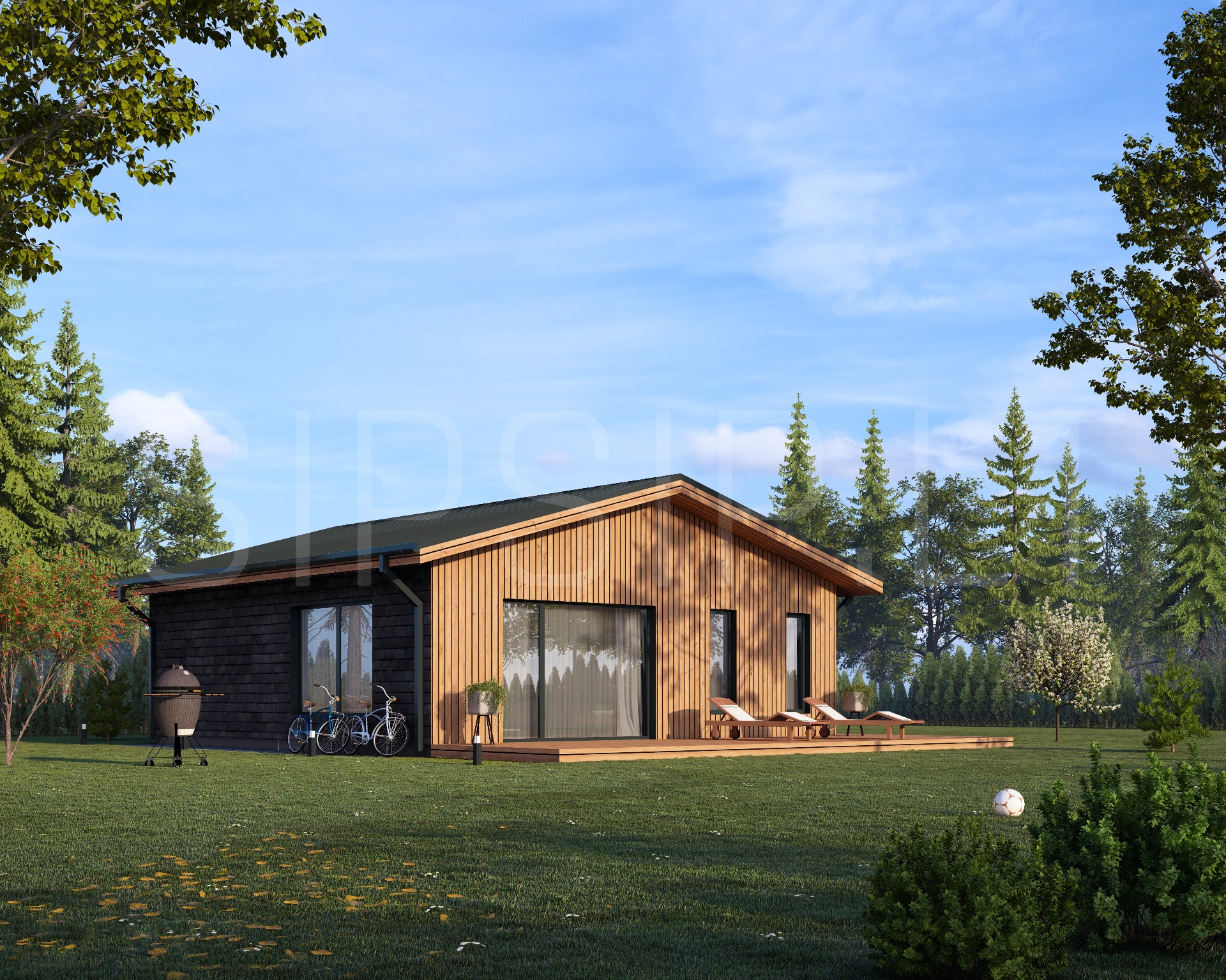 65m2 SIP namas- ekonomiškas, tvirtas ir už buto kainą. Patogiam ir jaukiam gyvenimui